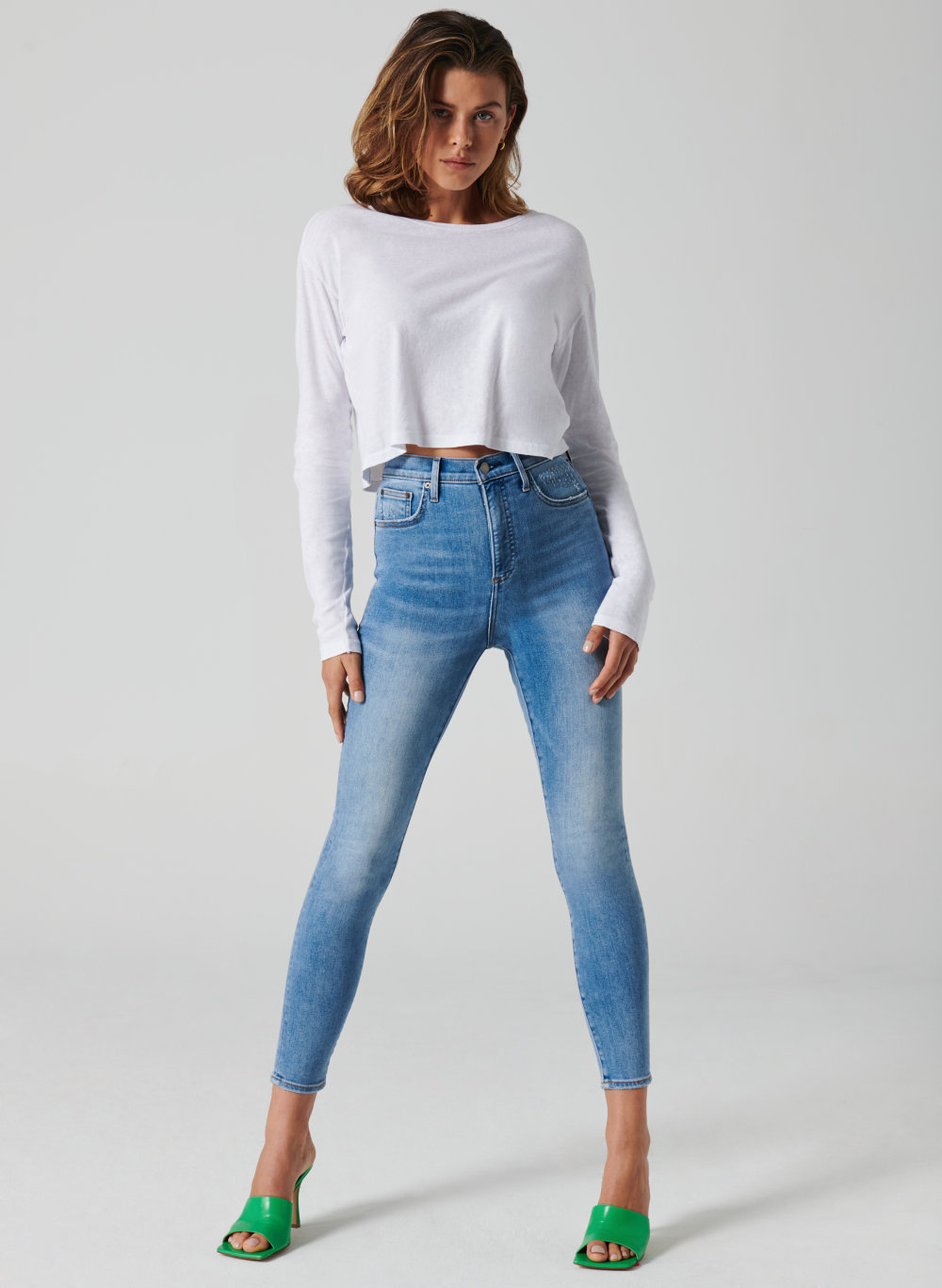 Denim Forum THE LOLA HIGH RISE SKINNY 28L | Aritzia US