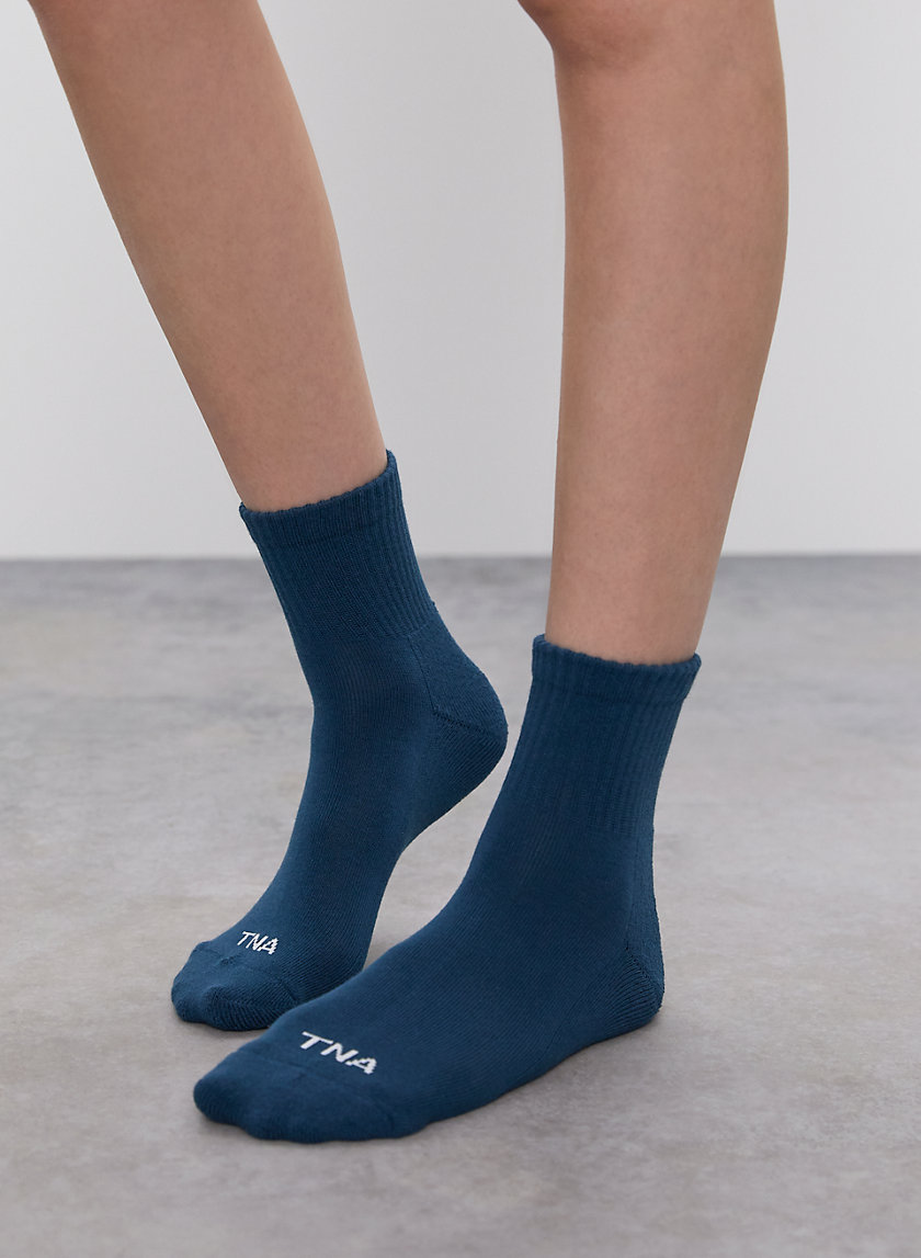 Tna LOGO HIGH ANKLE SOCK 3-PACK | Aritzia INTL