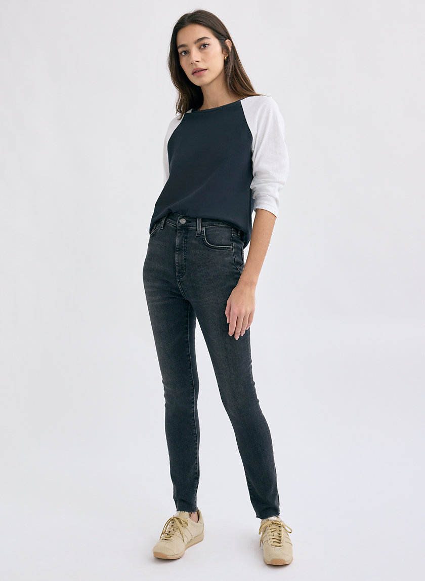 Denim Forum THE LOLA HIGH RISE SKINNY | Aritzia US