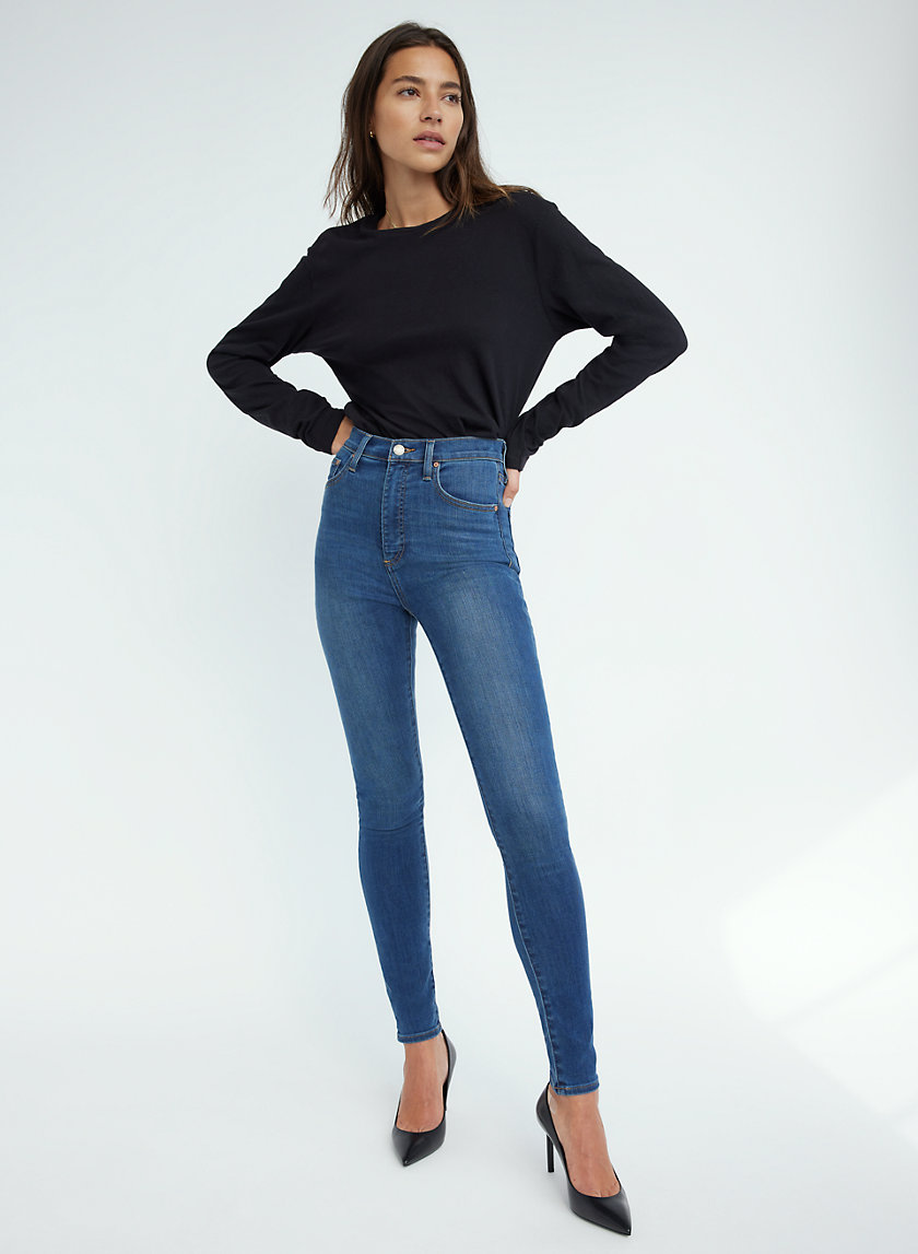 Denim Forum THE LOLA HIGH RISE SKINNY 30L | Aritzia US