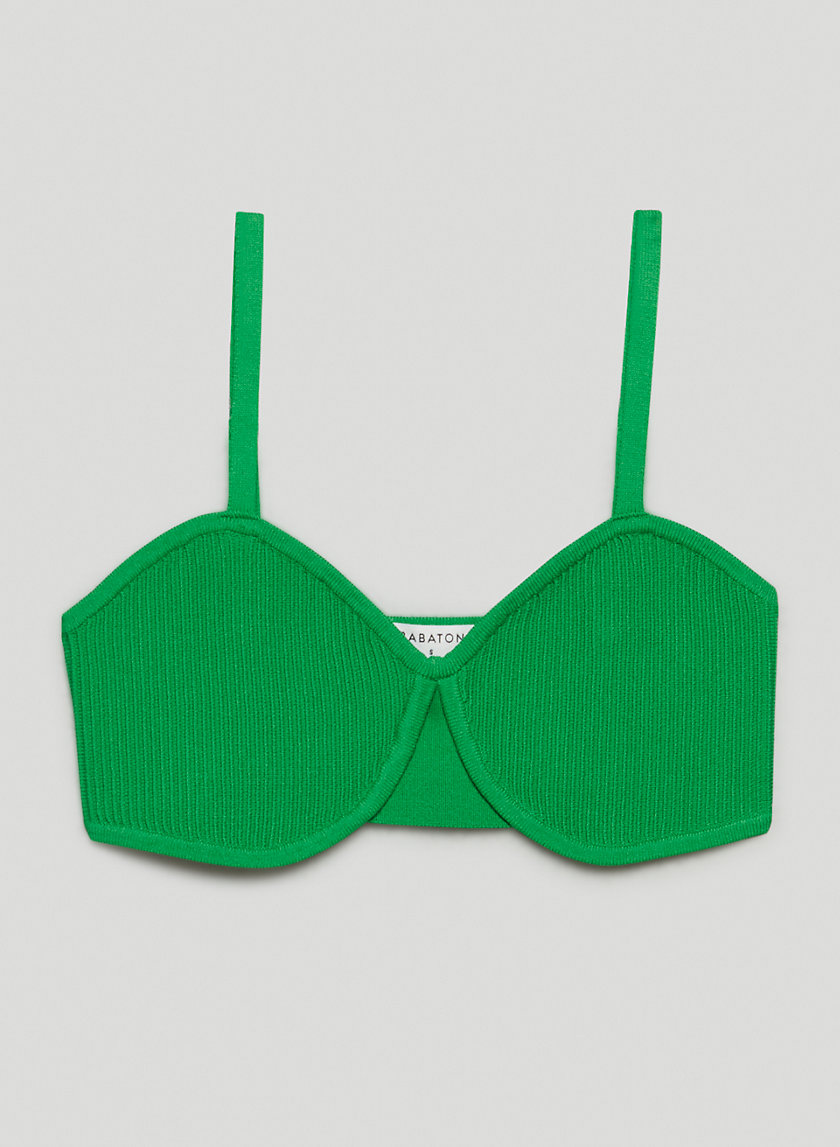 Babaton SCULPT KNIT BRA TOP | Aritzia INTL