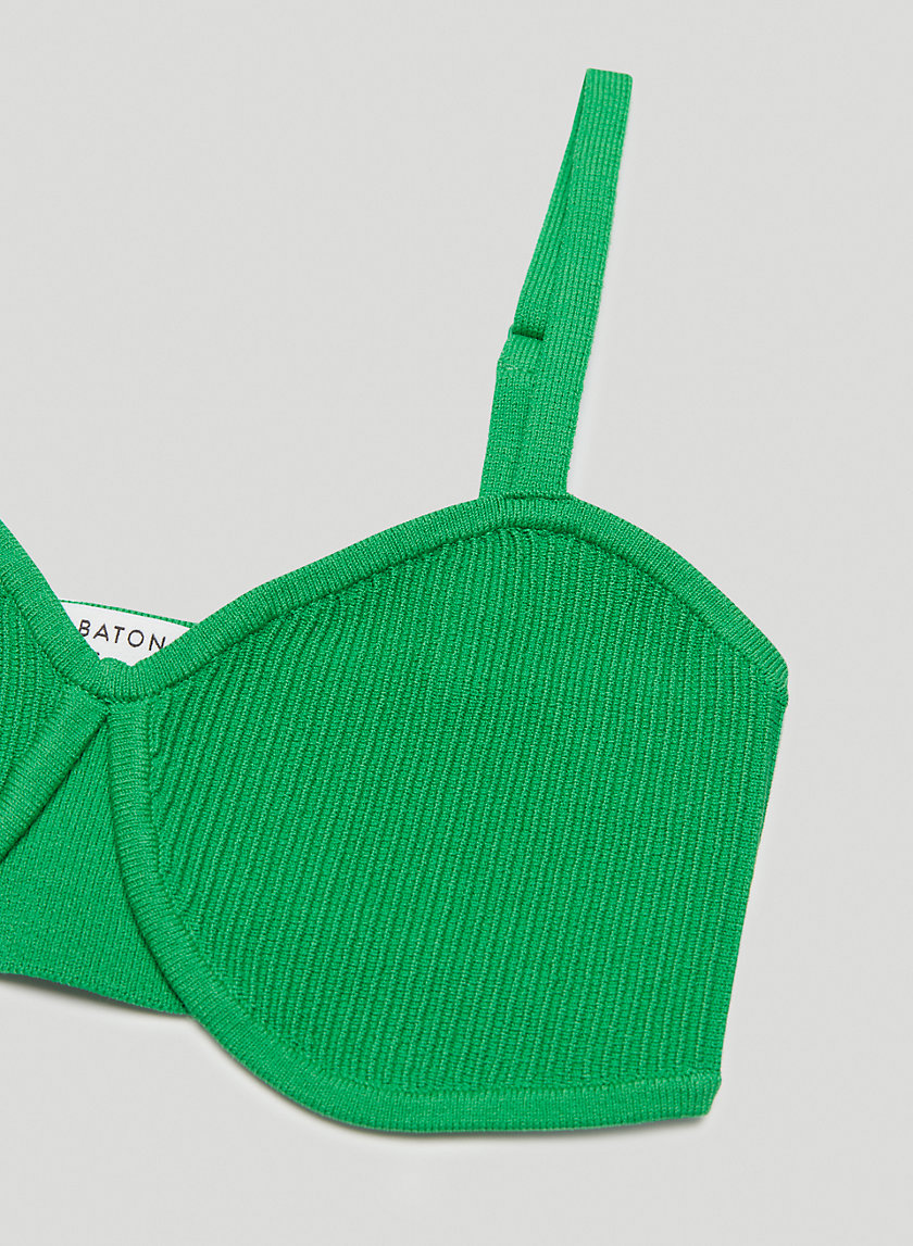 Babaton SCULPT KNIT BRA TOP | Aritzia INTL