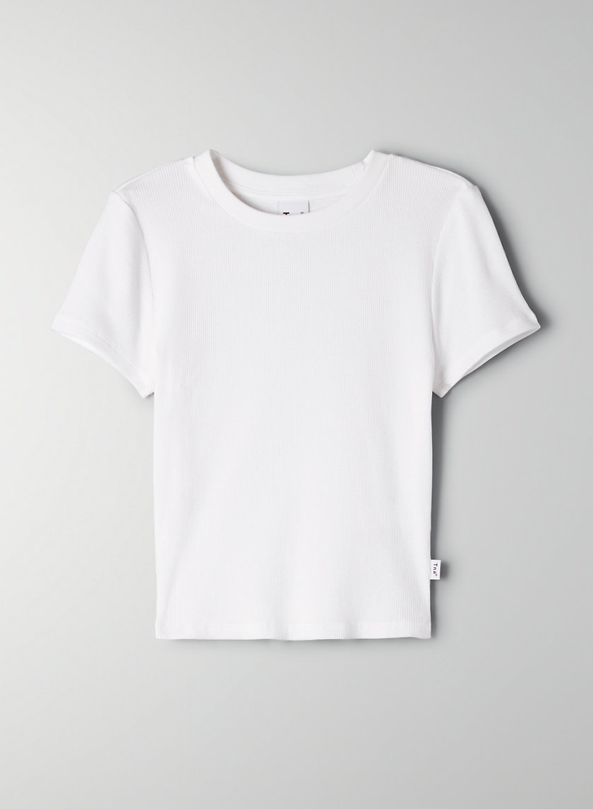 Tna RIBBED CROPPED T-SHIRT | Aritzia INTL