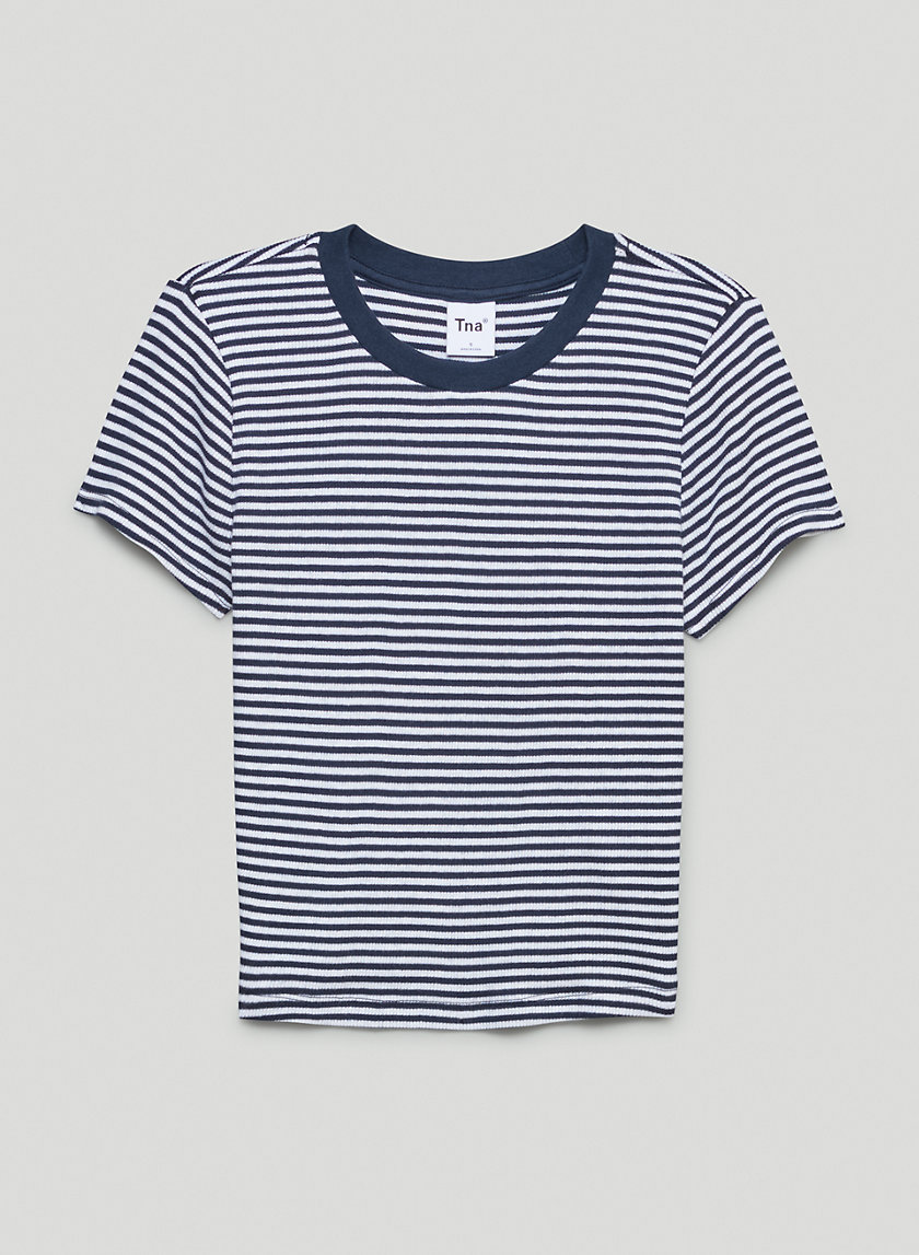 Tna RIBBED CROPPED T-SHIRT | Aritzia US