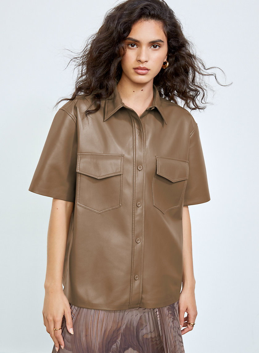 Wilfred CAROLINE BUTTON-UP | Aritzia CA
