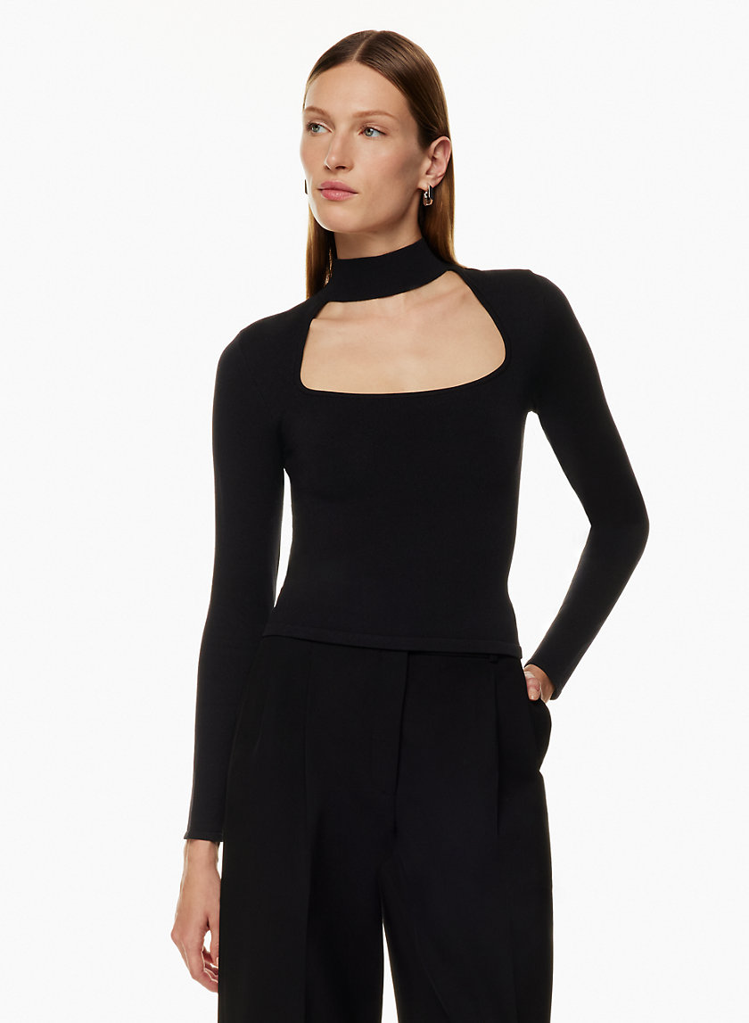 Babaton FLORINE SCULPT KNIT SWEATER | Aritzia INTL