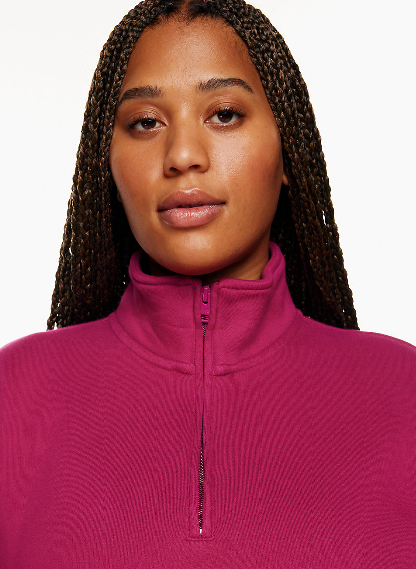 Tna NEW COZY FLEECE MEGA ¼ ZIP SWEATSHIRT | Aritzia INTL