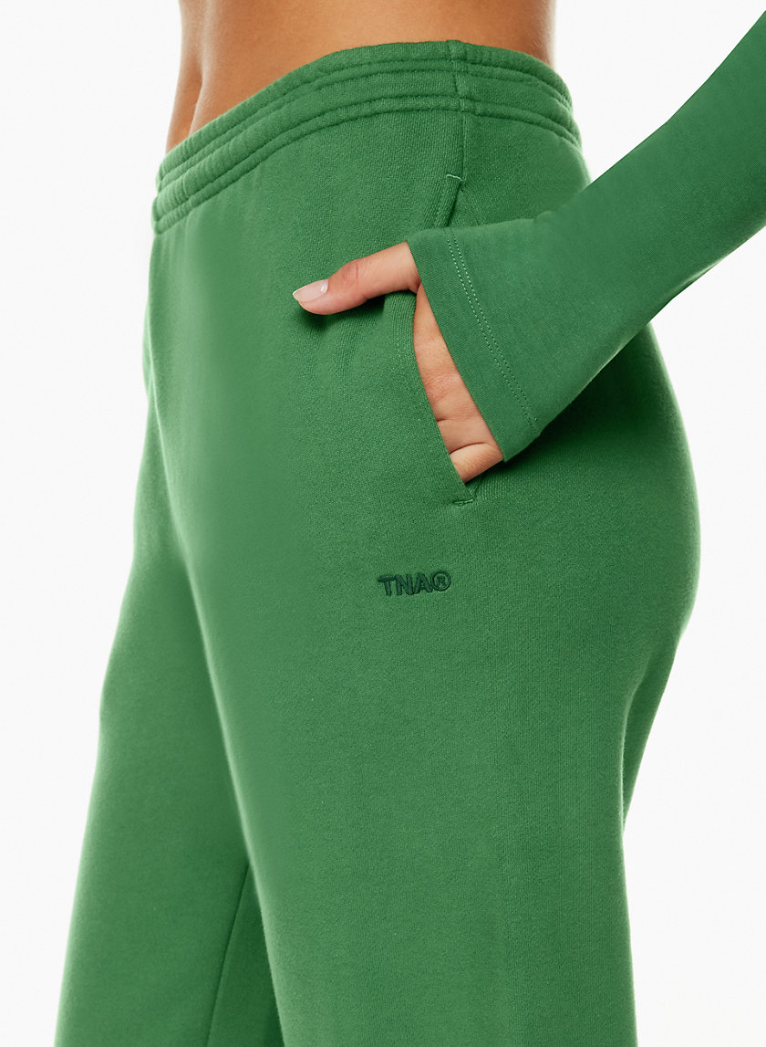 Tna NEW COZY FLEECE BOYFRIEND BASIC SWEATPANT | Aritzia CA