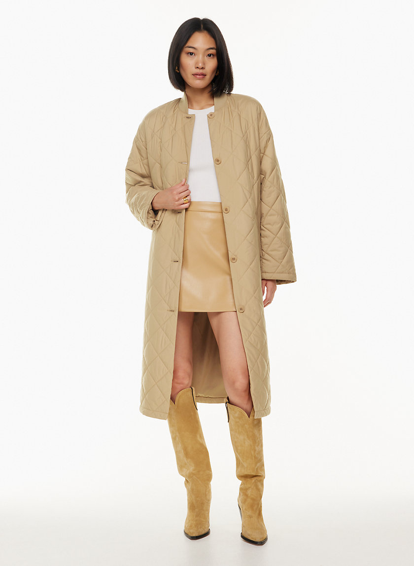 Wilfred PAVANT QUILTED LONG JACKET | Aritzia CA