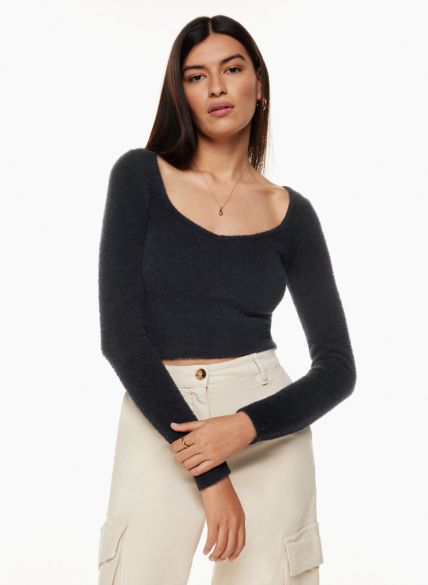 Wilfred Free HUSH KNIT SWEETHEART SWEATER | Aritzia US