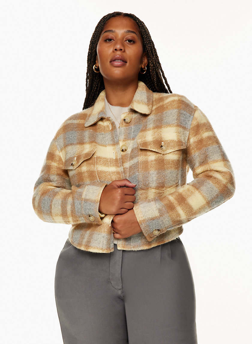 Wilfred Free THE GANNA™ CROPPED SHIRT JACKET | Aritzia CA