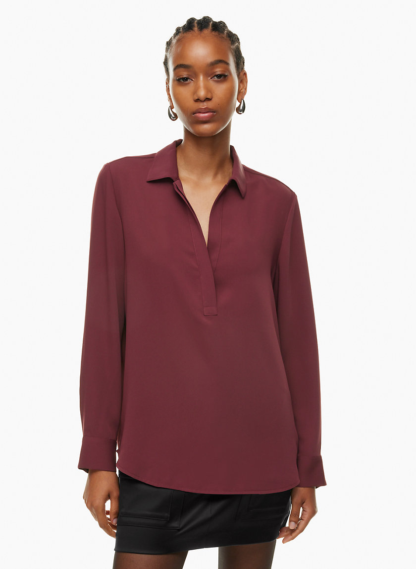 Babaton PROFESSOR BLOUSE | Aritzia CA