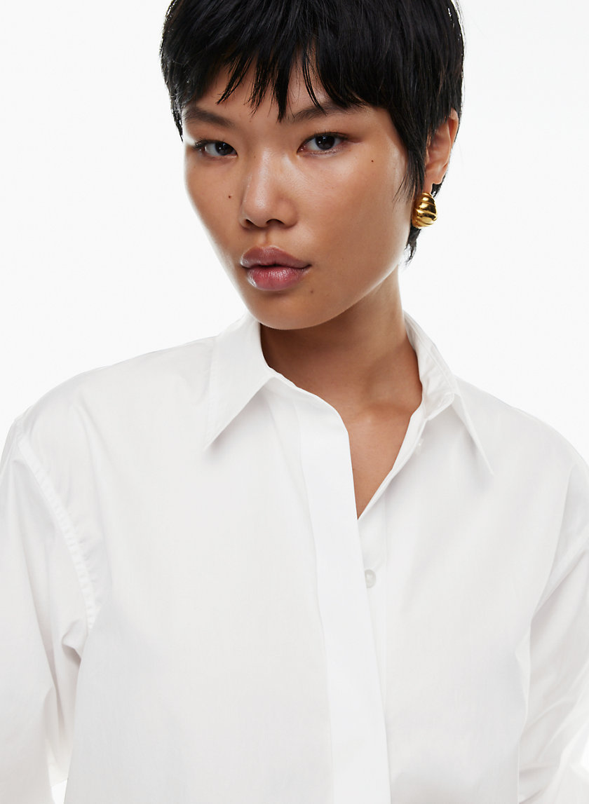 Babaton NEW ESSENTIAL OVERSIZED POPLIN SHIRT | Aritzia INTL