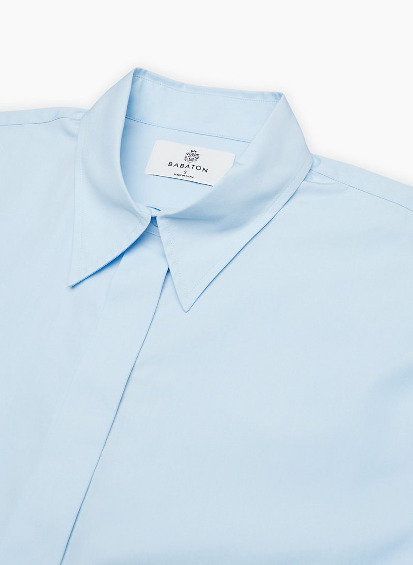 Babaton NEW ESSENTIAL RELAXED POPLIN SHIRT | Aritzia INTL