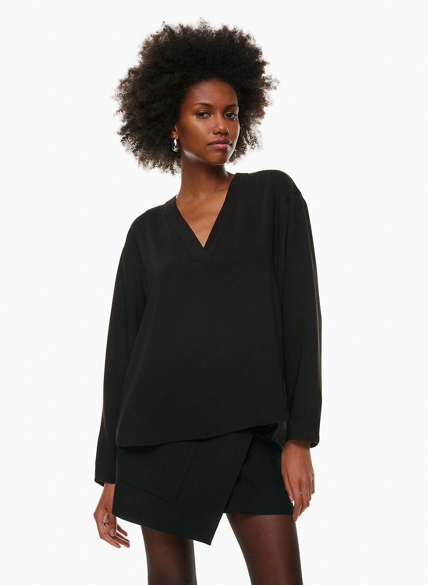 Babaton RUNWAY BLOUSE | Aritzia CA