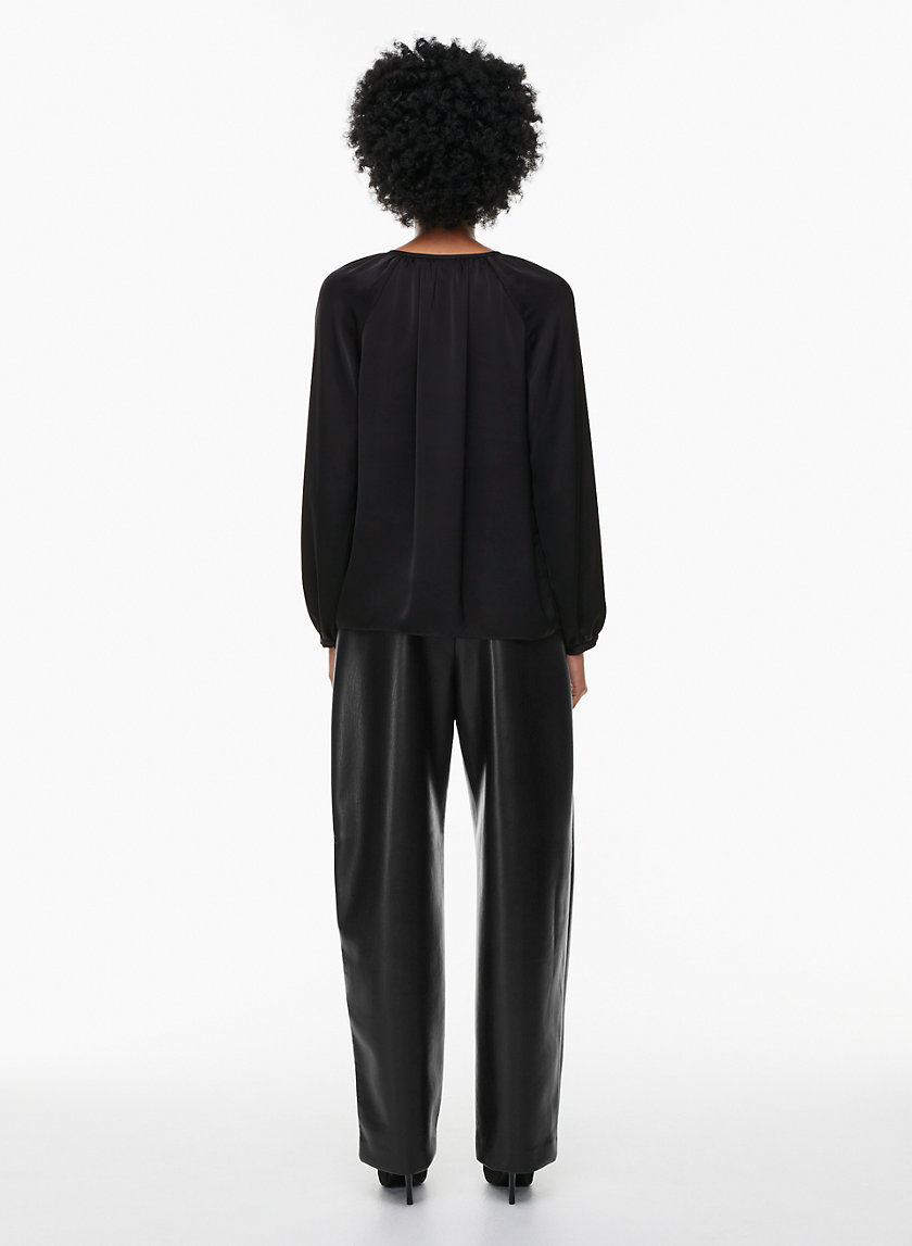 Babaton ATHENS SATIN BLOUSE | Aritzia CA