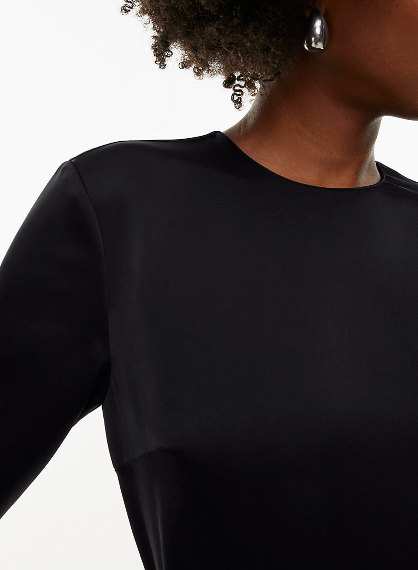 Babaton HAMILTON SATIN BLOUSE | Aritzia CA