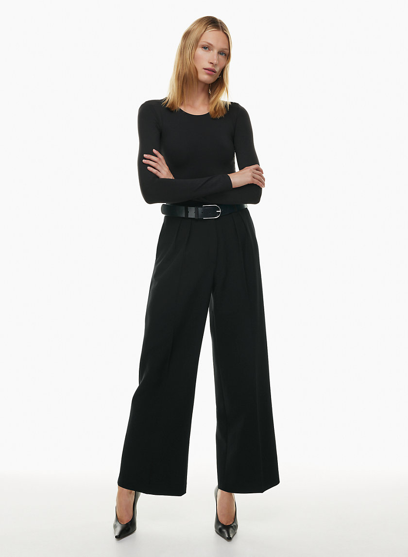 Babaton CONTOUR CREW LONGSLEEVE BODYSUIT | Aritzia INTL