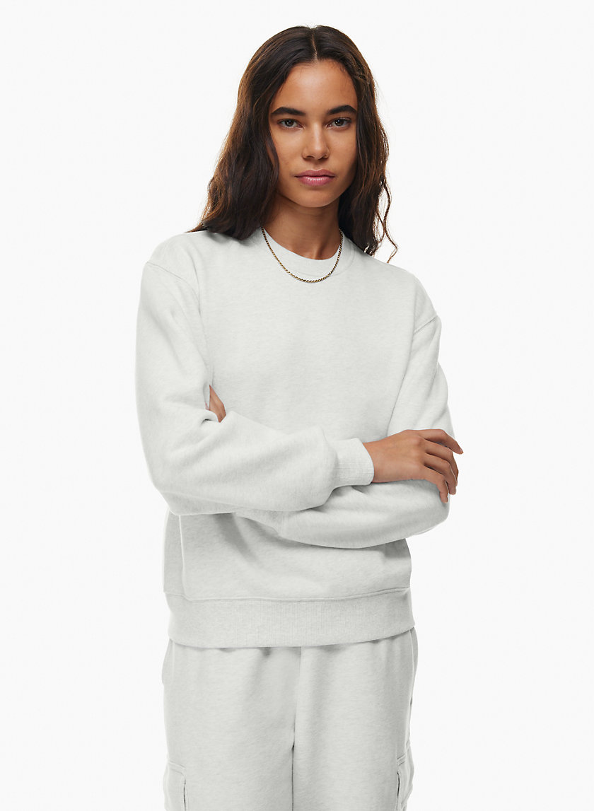 Tna COZY FLEECE PERFECT CREW SWEATSHIRT | Aritzia US