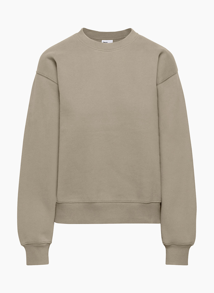 Tna COZY FLEECE PERFECT CREW SWEATSHIRT | Aritzia US