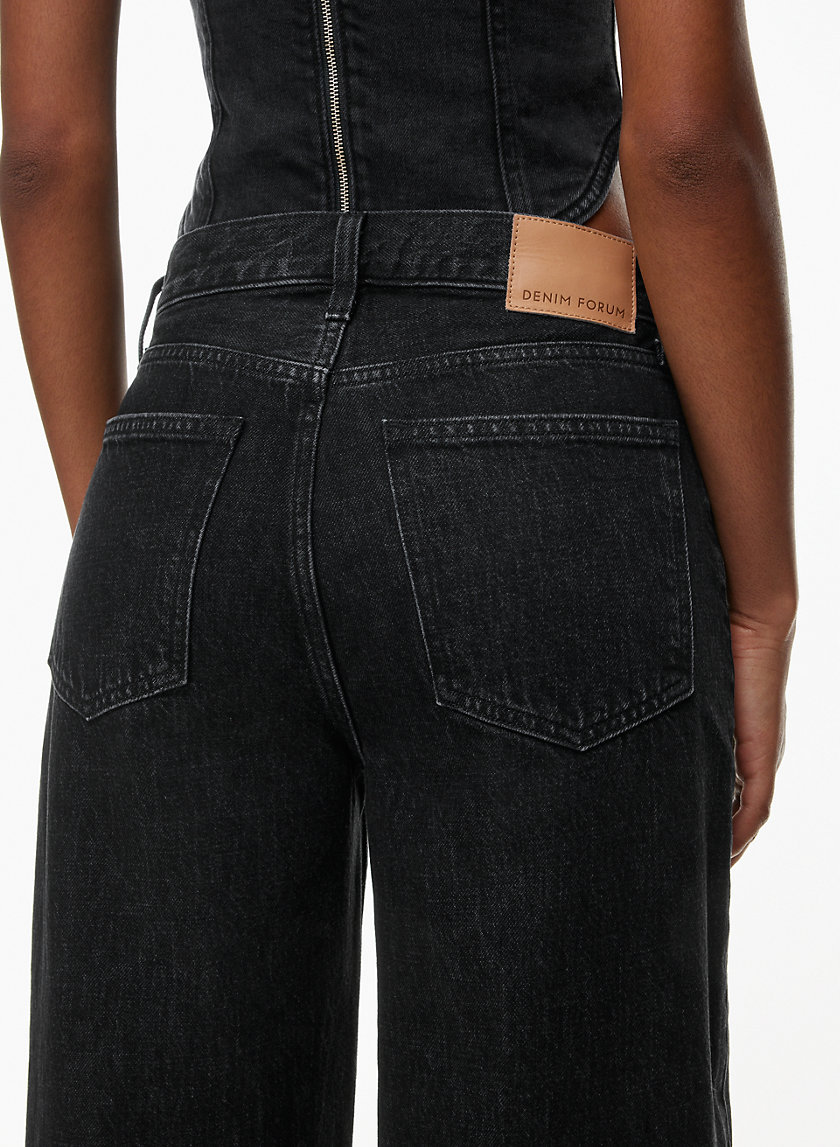 Denim Forum THE '90S LO-RISE BAGGY WIDE JEAN | Aritzia INTL