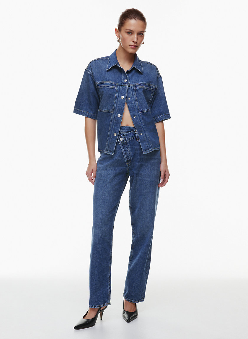 AGOLDE CRISS CROSS UPSIZED JEAN | Aritzia CA