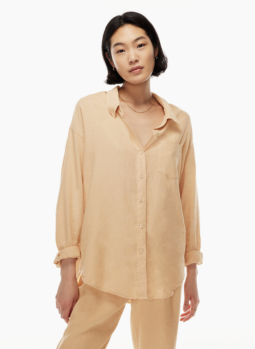 Wilfred Free RELAXED LINEN SHIRT | Aritzia CA