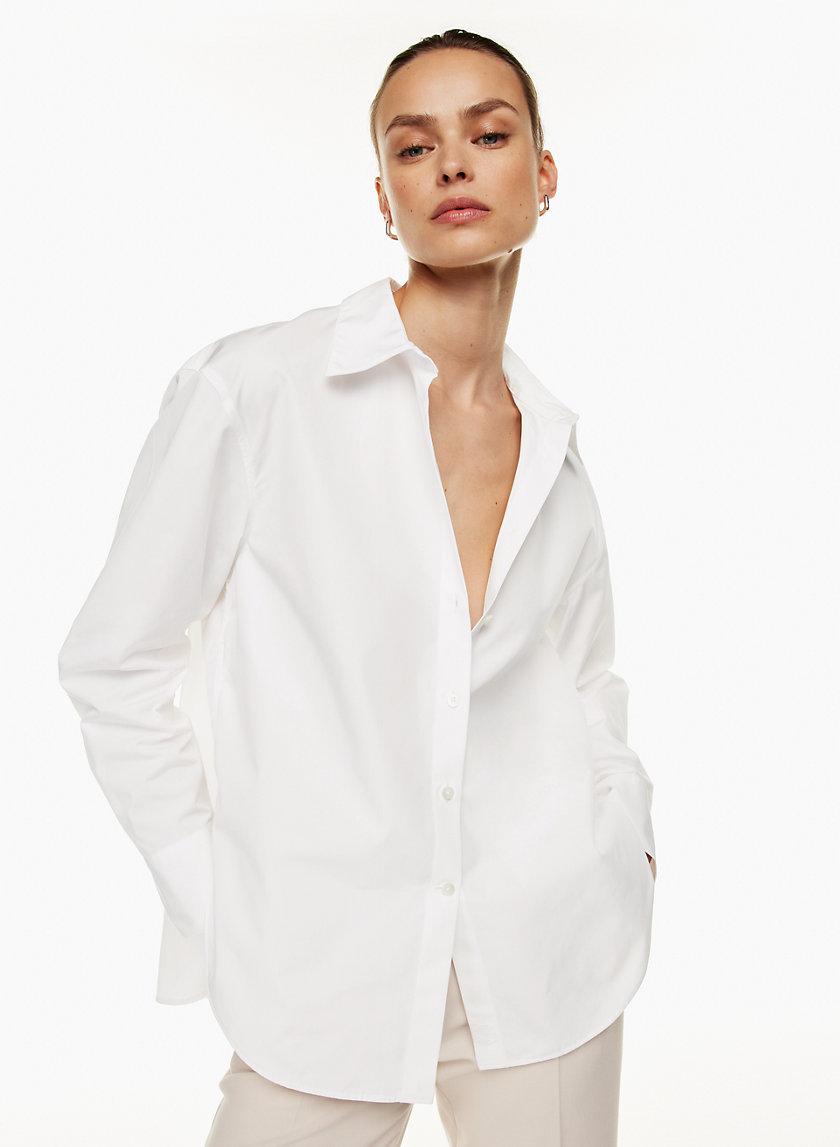 Babaton ESSENTIAL POPLIN RELAXED SHIRT | Aritzia US