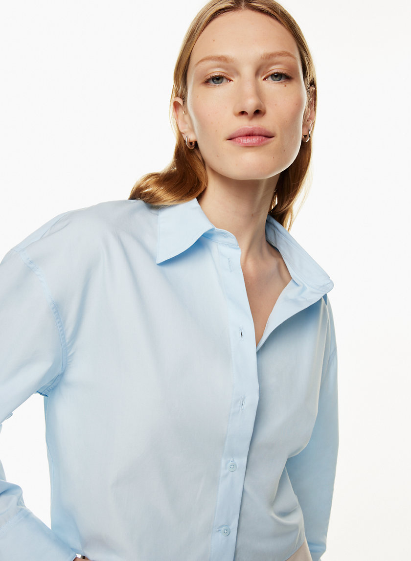 Babaton FOYER POPLIN SHIRT | Aritzia CA