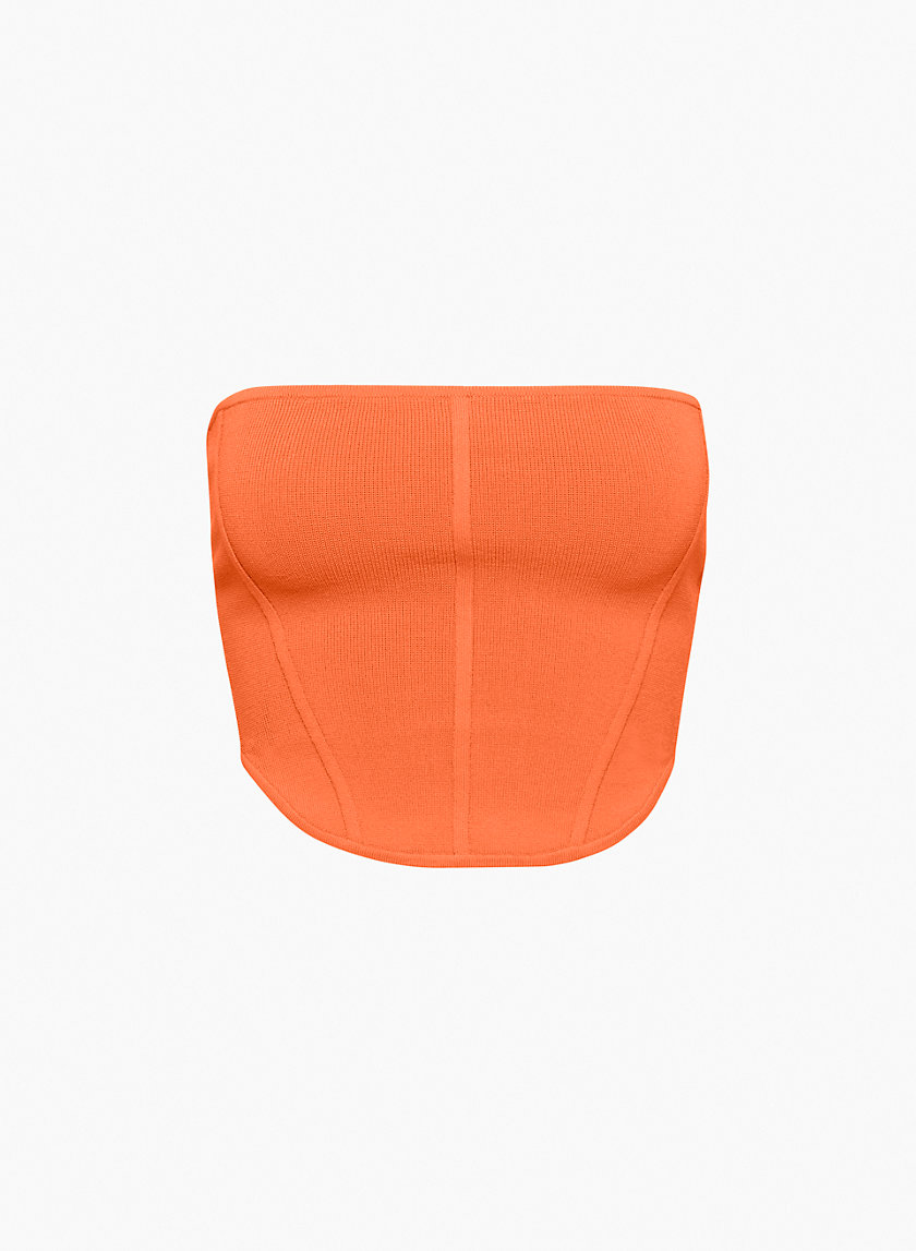 Babaton ROW SCULPT KNIT TUBE TOP | Aritzia US