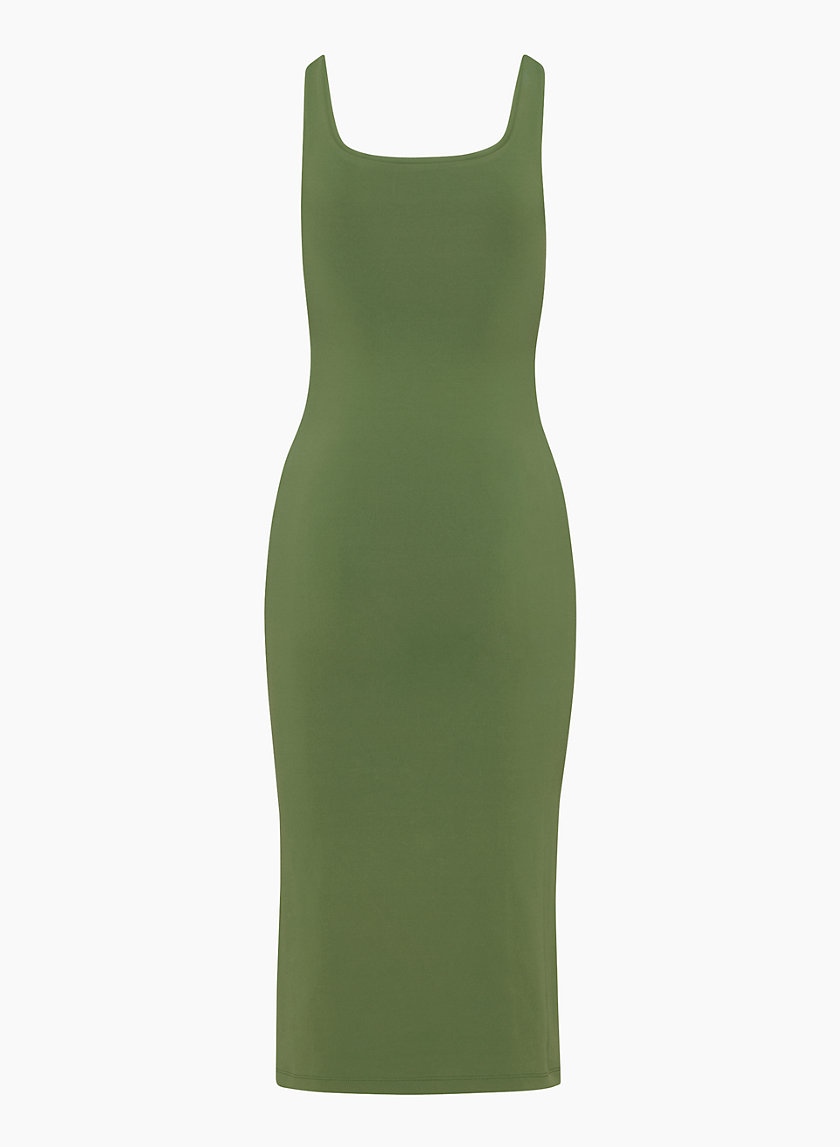 Babaton CONTOUR SQUARENECK MIDI DRESS | Aritzia CA