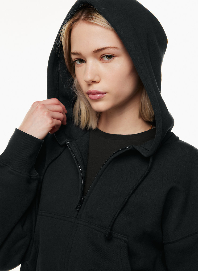 Tna TERRY FLEECE PERFECT ZIP HOODIE | Aritzia CA