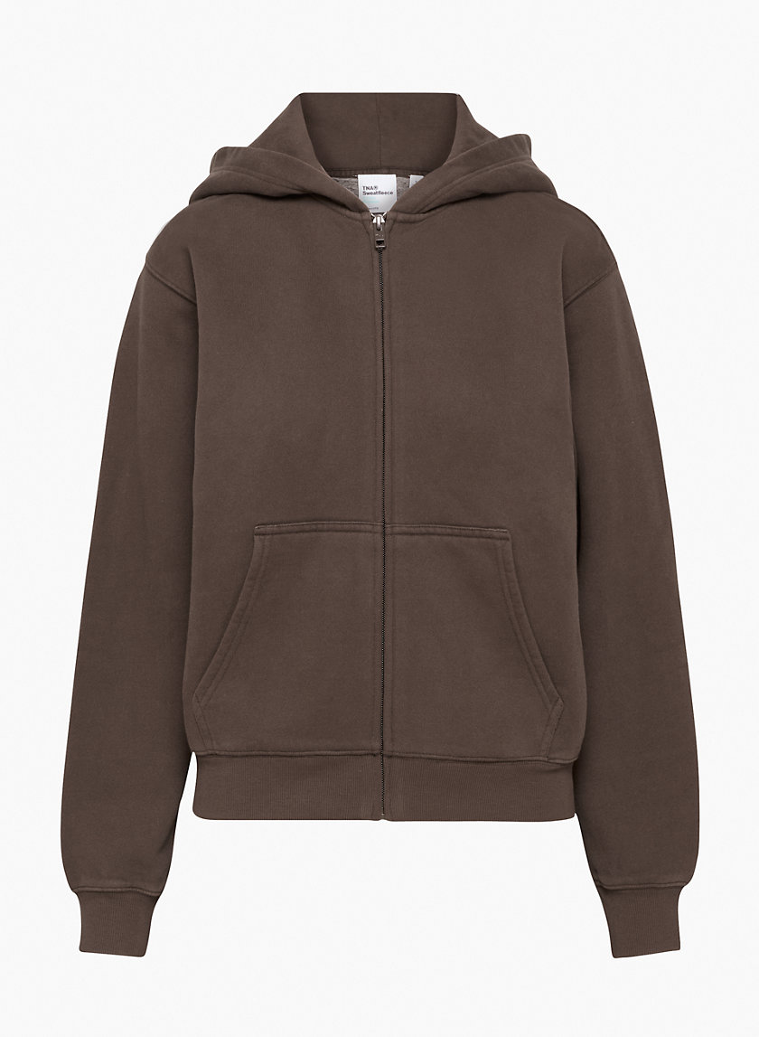 Tna COZY FLEECE PERFECT ZIP HOODIE | Aritzia US
