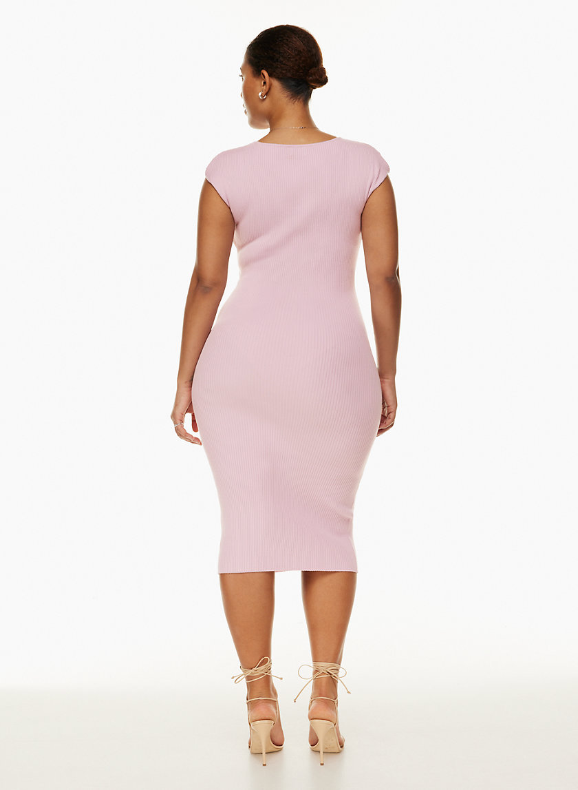 Wilfred CUT-OUT KNIT MIDI DRESS | Aritzia INTL