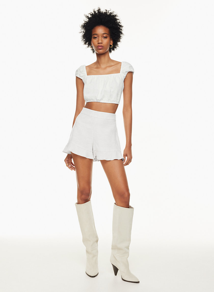 Wilfred ARCADIA LINEN SHORT | Aritzia US