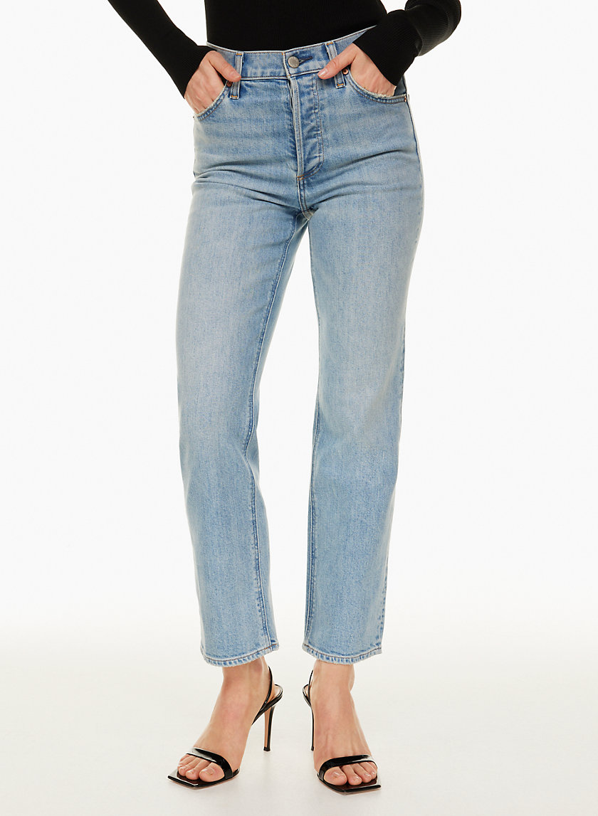 Denim Forum THE ARLO HI-RISE STRAIGHT JEAN | Aritzia INTL