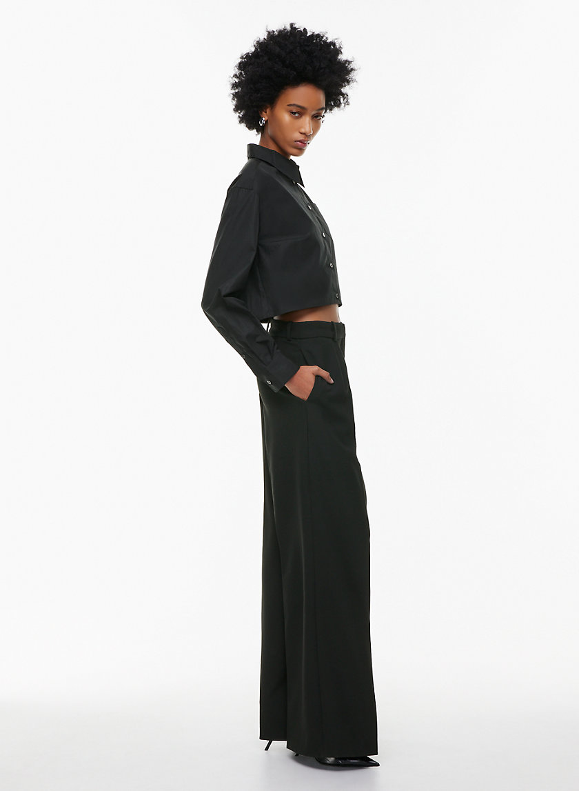 Babaton EVOLVE POPLIN SHIRT | Aritzia CA