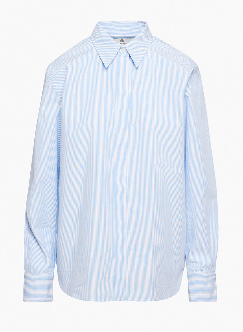Babaton NEW ESSENTIAL RELAXED POPLIN SHIRT | Aritzia CA