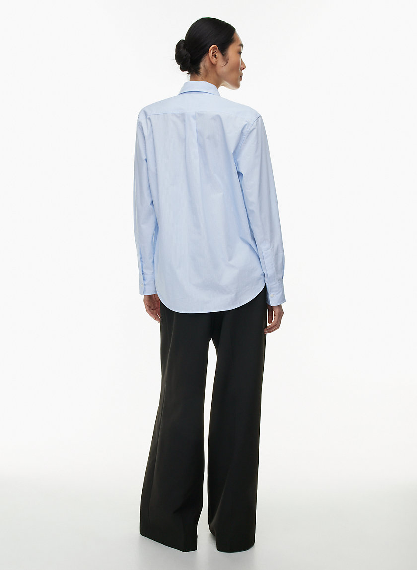 Babaton NEW ESSENTIAL RELAXED POPLIN SHIRT | Aritzia CA