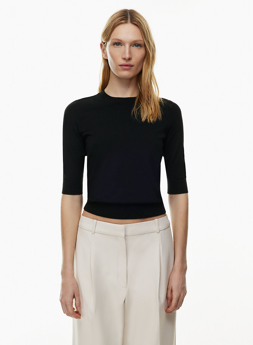 Babaton HALL SHORTSLEEVE SWEATER | Aritzia CA