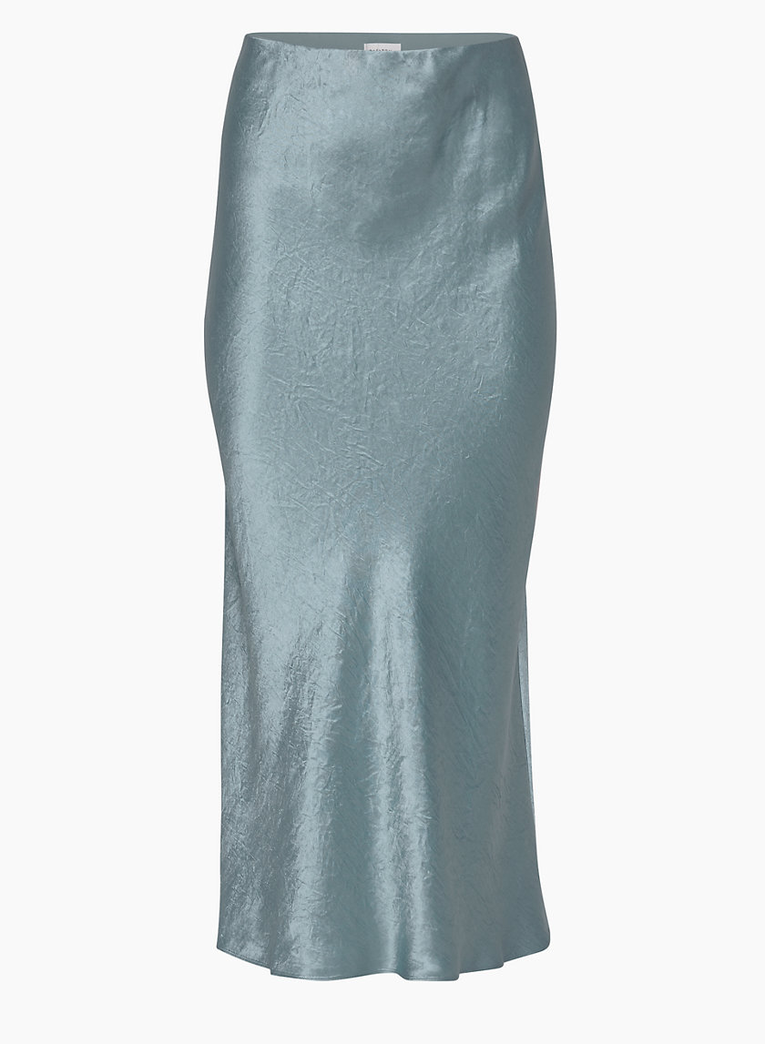 Babaton SLIP SATIN MAXI SKIRT | Aritzia US