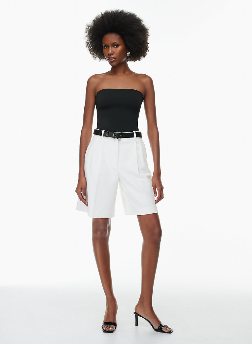 Babaton PLEATED BERMUDA SHORT | Aritzia INTL