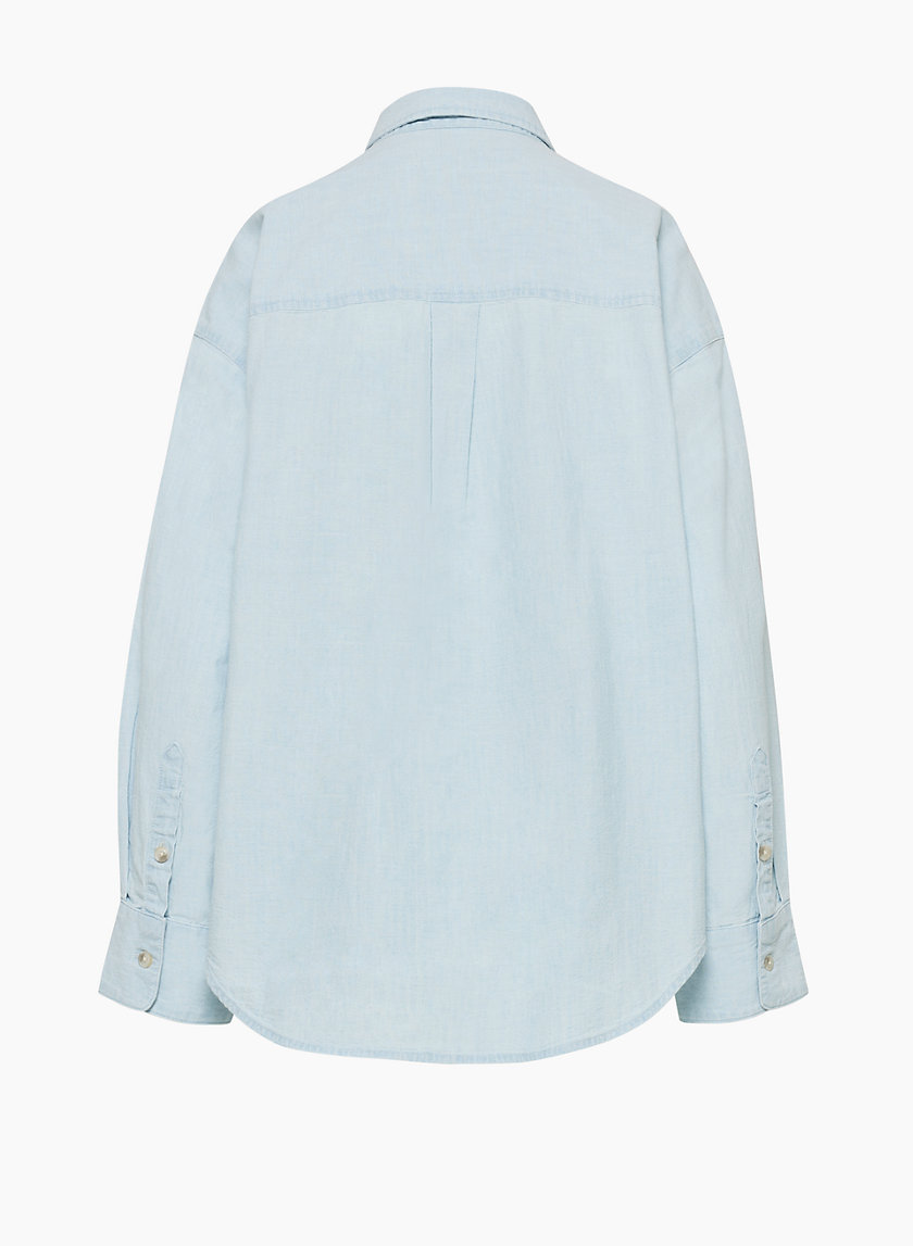Denim Forum THE ‘90S CHAMBRAY DENIM SHIRT | Aritzia US