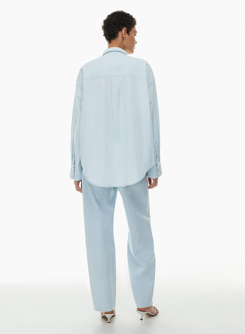 Denim Forum THE ‘90S CHAMBRAY DENIM SHIRT | Aritzia US
