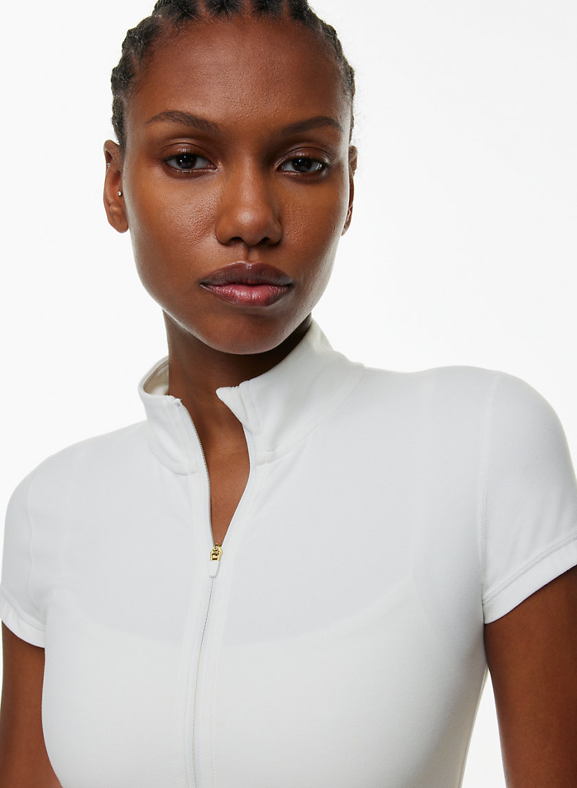 Golden BUTTER LIMIT ZIP T-SHIRT | Aritzia CA