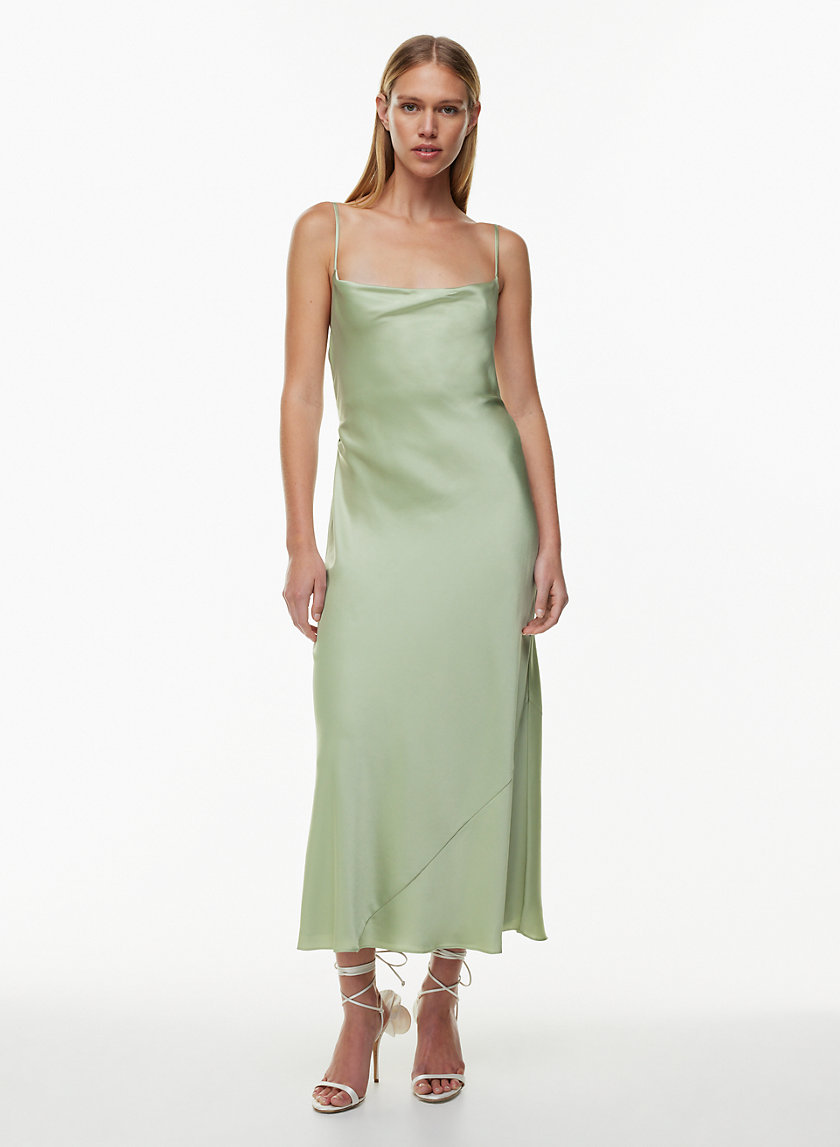 Ten AFFECTION SATIN MAXI DRESS | Aritzia US