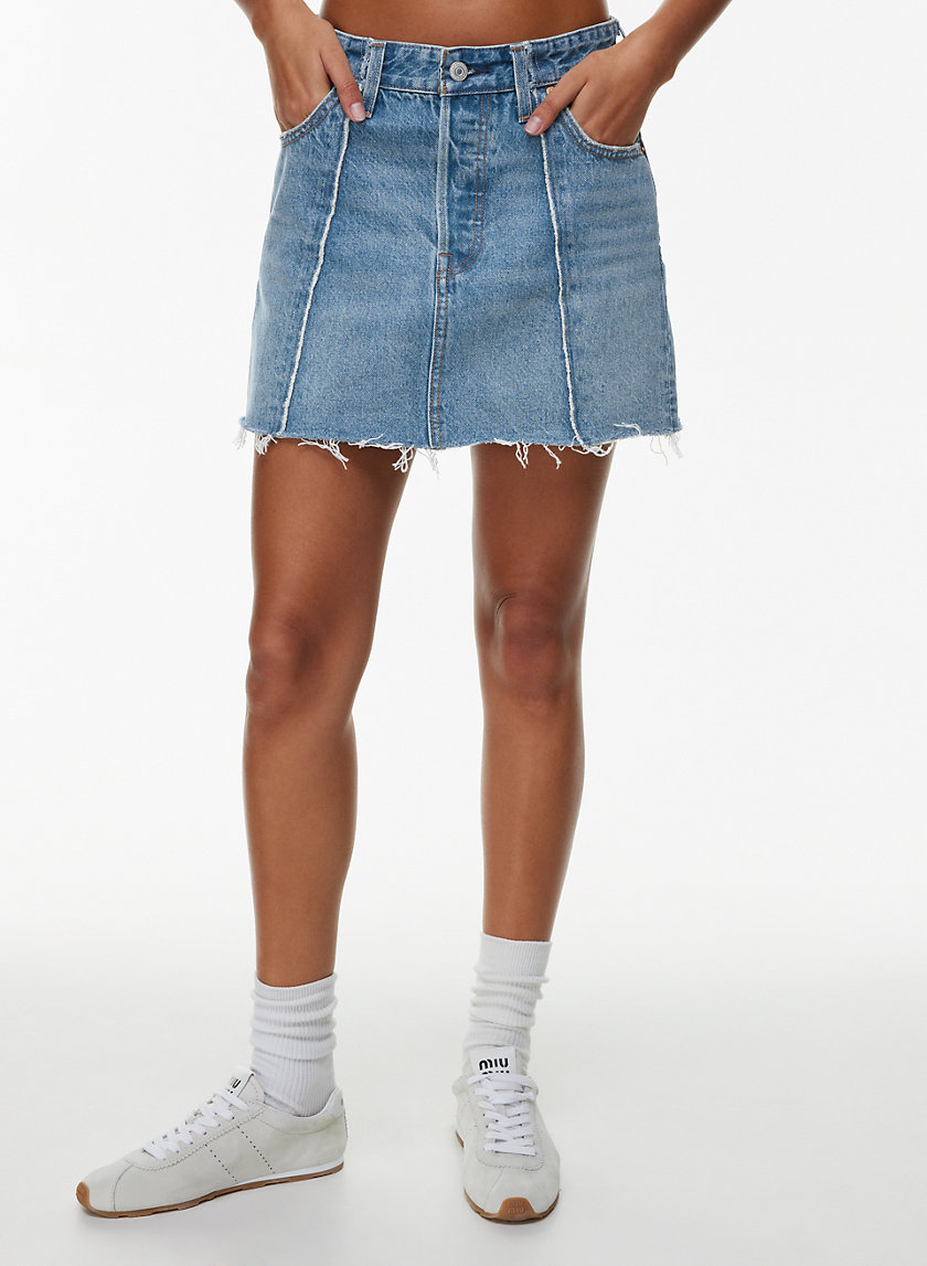 Levi's RECRAFTED ICON JEAN SKIRT | Aritzia CA