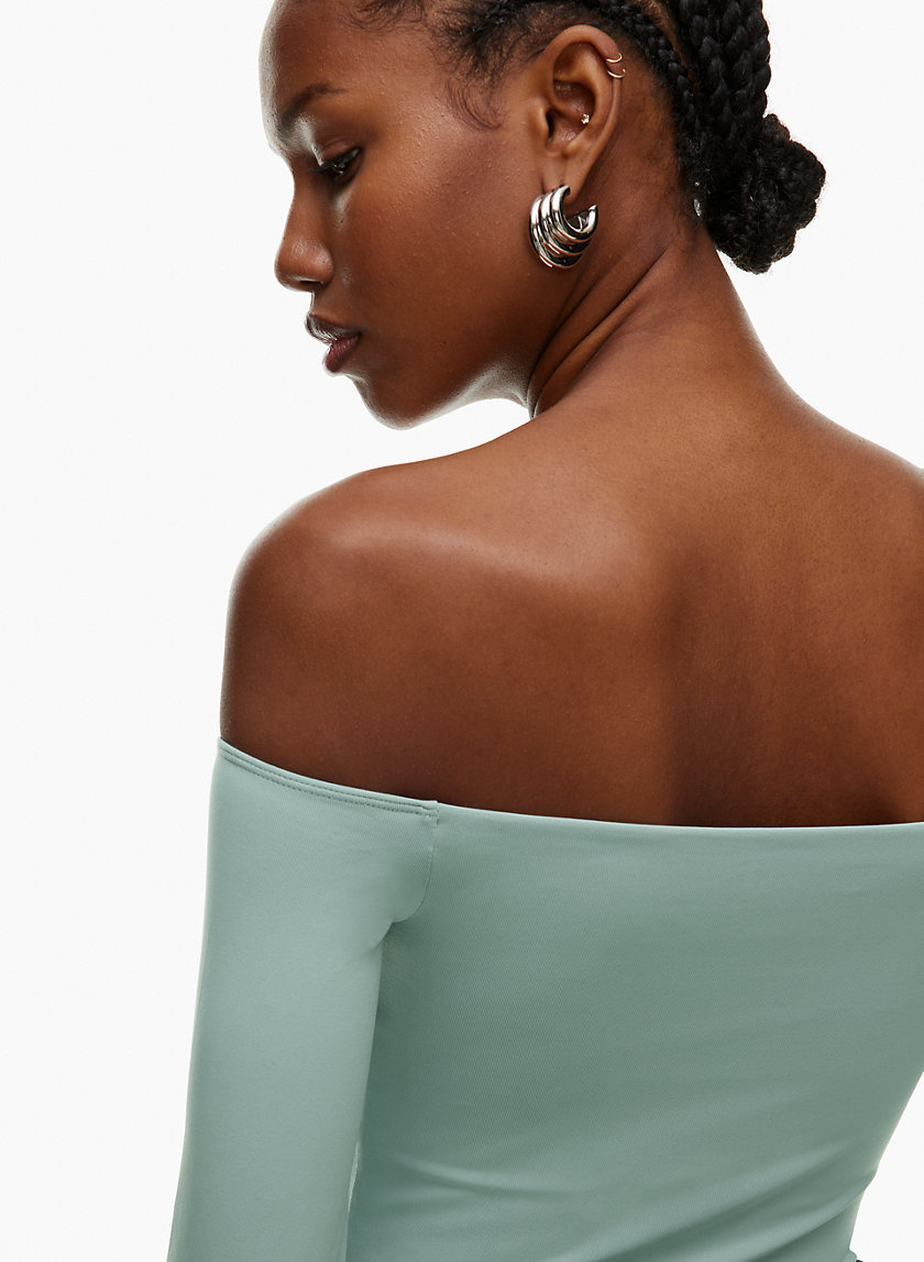 Contour CONTOUR OFF-SHOULDER LONGSLEEVE | Aritzia CA