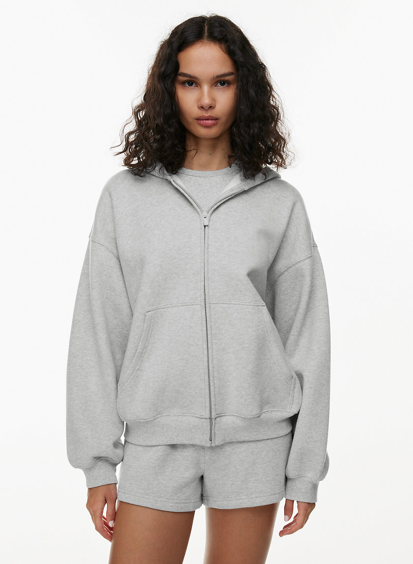 Sweatfleece COZY FLEECE MEGA ZIP HOODIE | Aritzia CA
