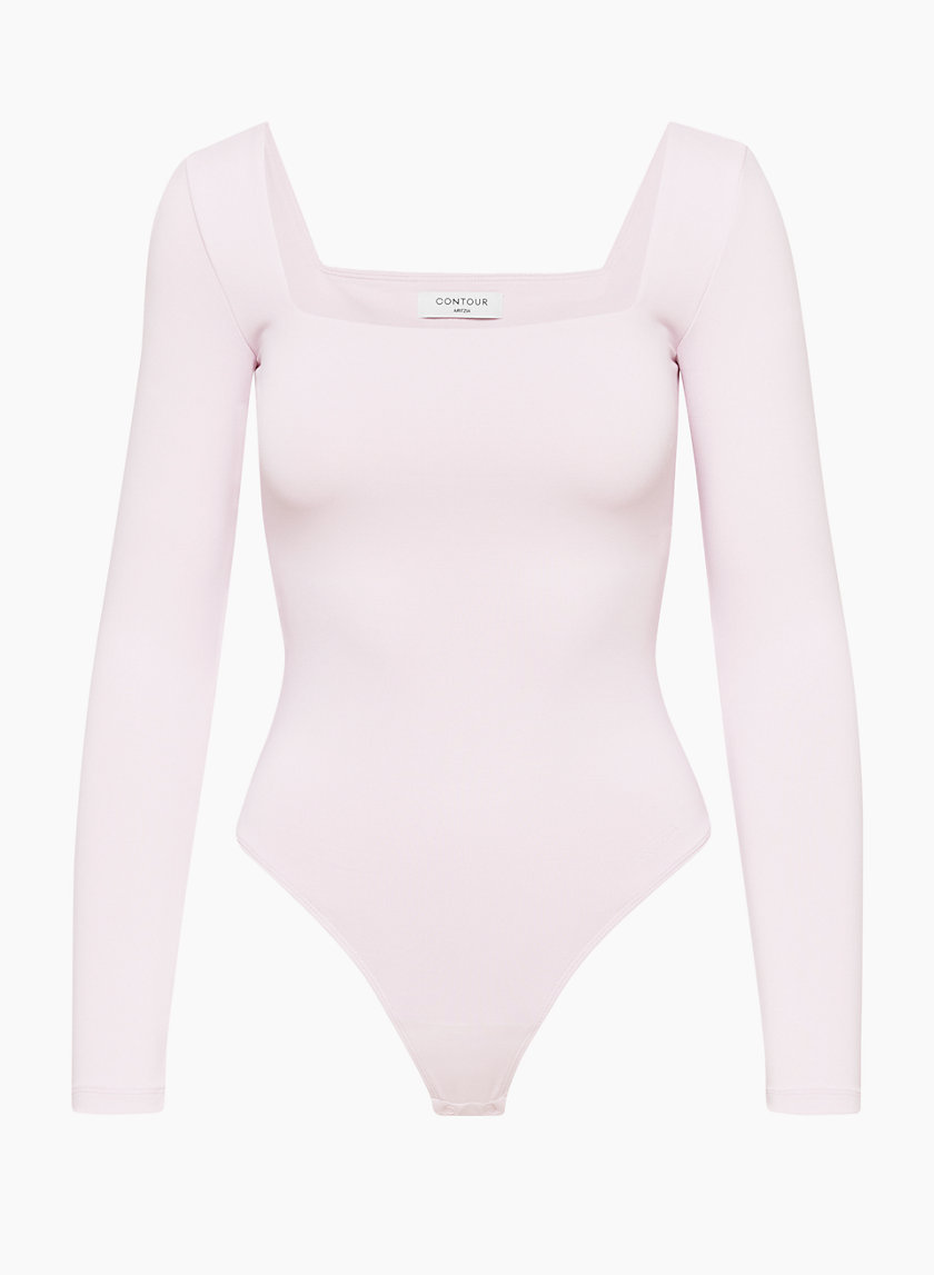 Aritzia CONTOUR SQUARENECK LONGSLEEVE BODYSUIT